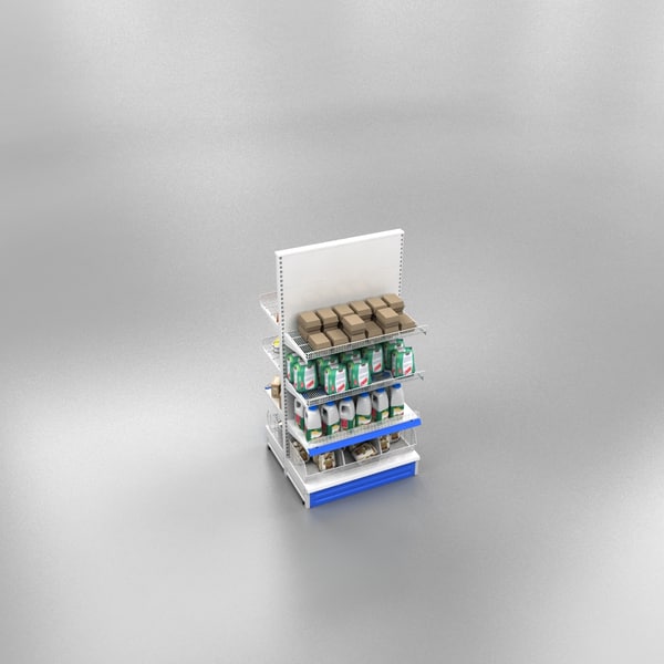 3d model shelves products