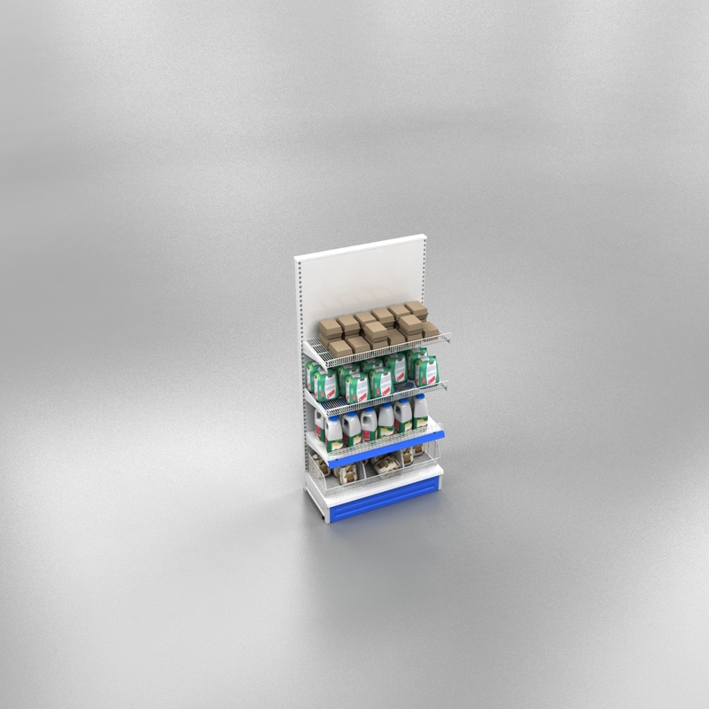 3d model shelves products