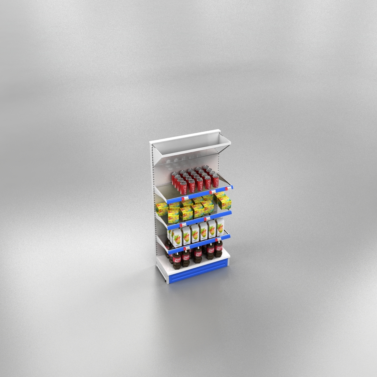 3d model shelves products