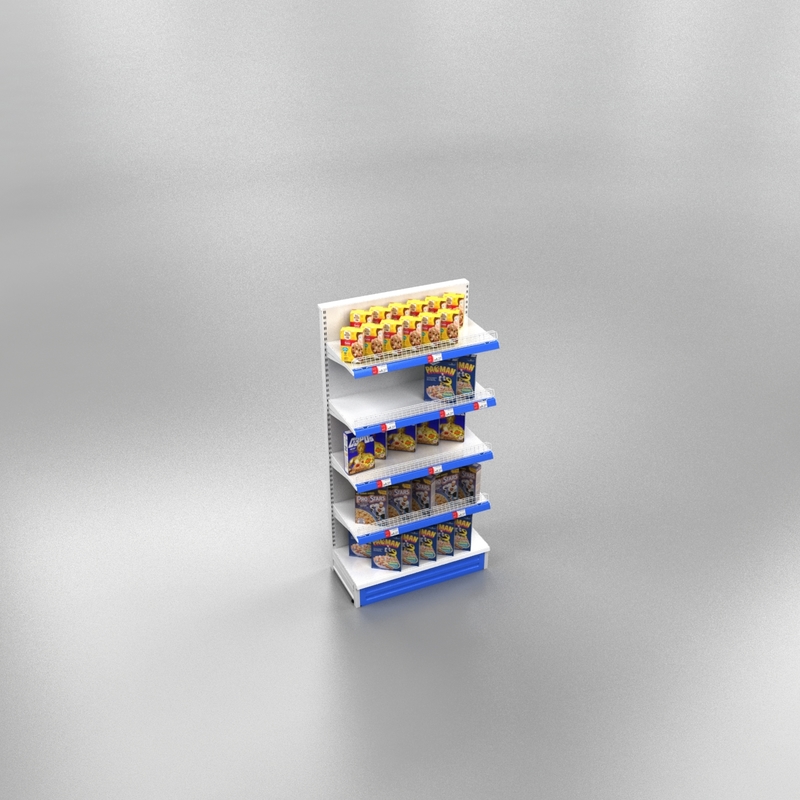 3d model shelves products
