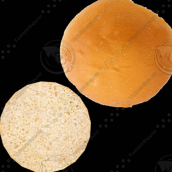 cartoon hamburger burger obj