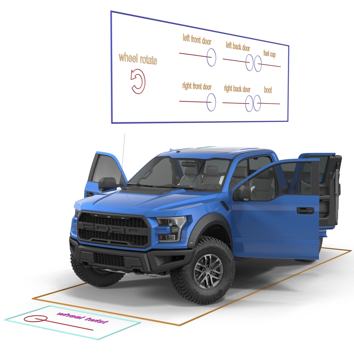 3dsmax f 150 raptor 2017