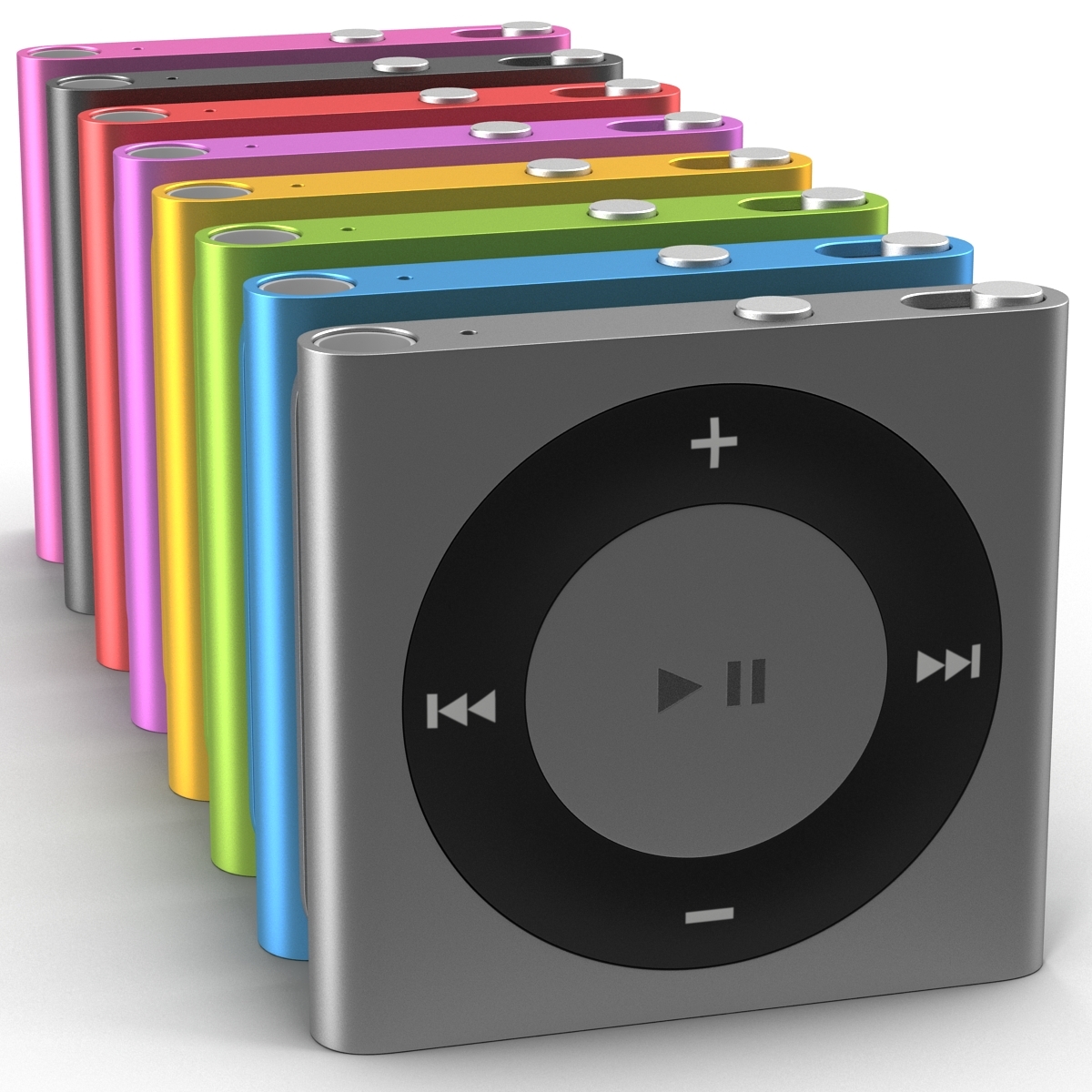 Modelos 3D do iPod Shuffle Set Modelo 3D - TurboSquid 903654