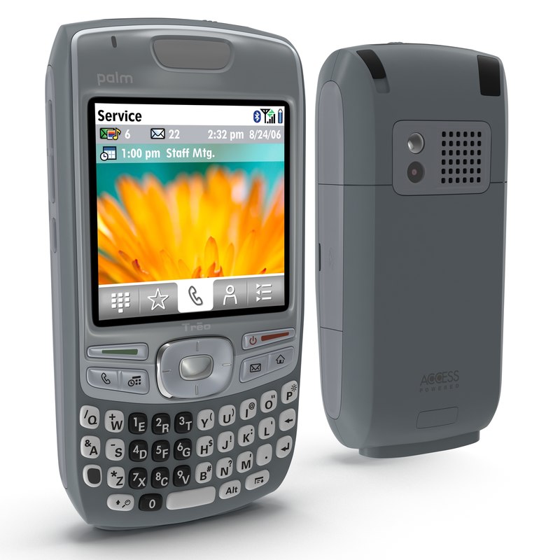 palm treo 680 modeled 3d model