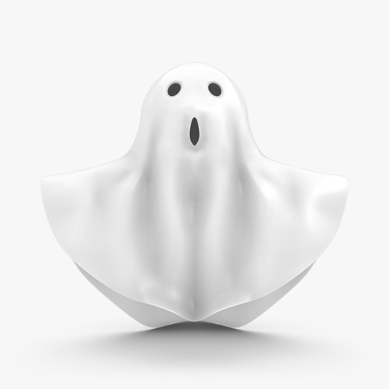 ghost ready 3d model