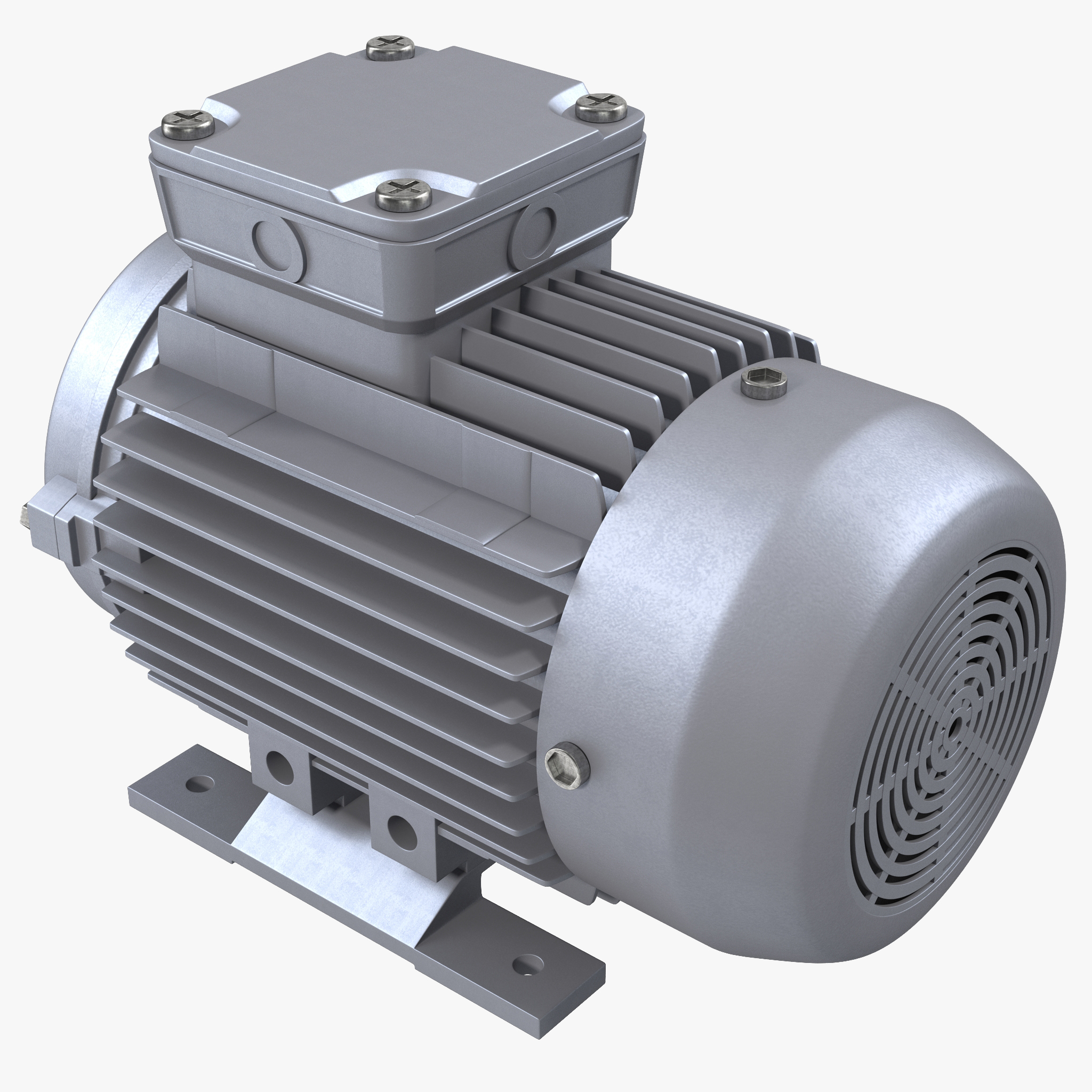 electric motor 3d model