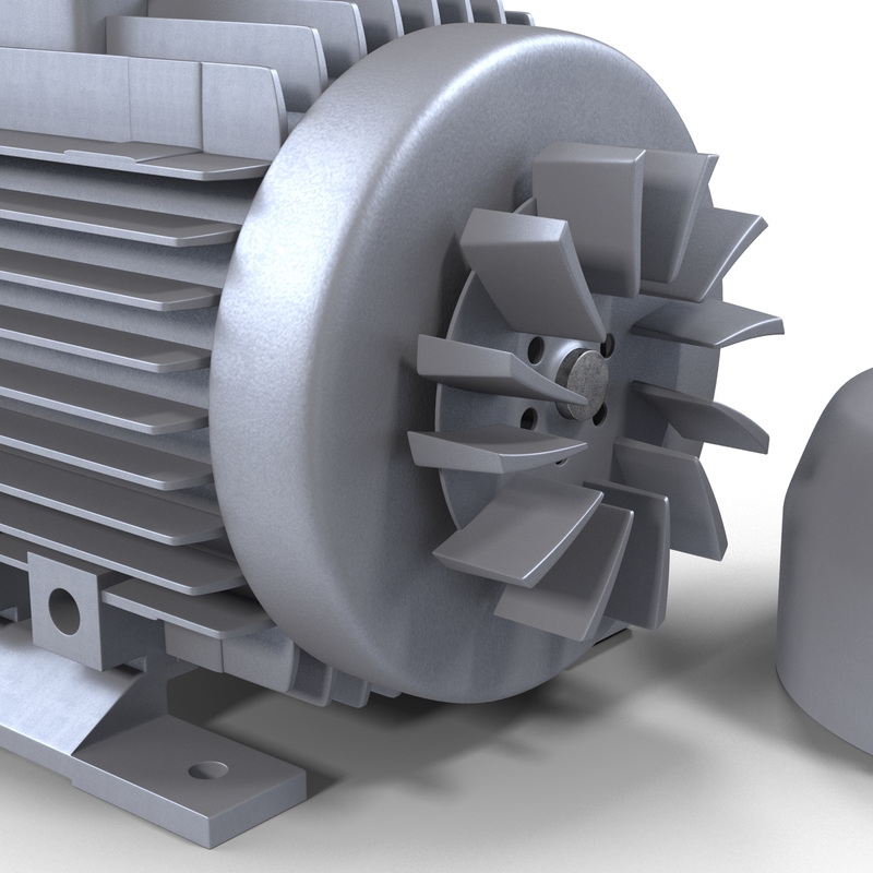 electric motor 3d model