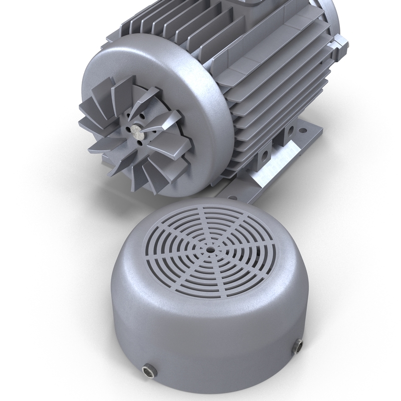 electric motor 3d model