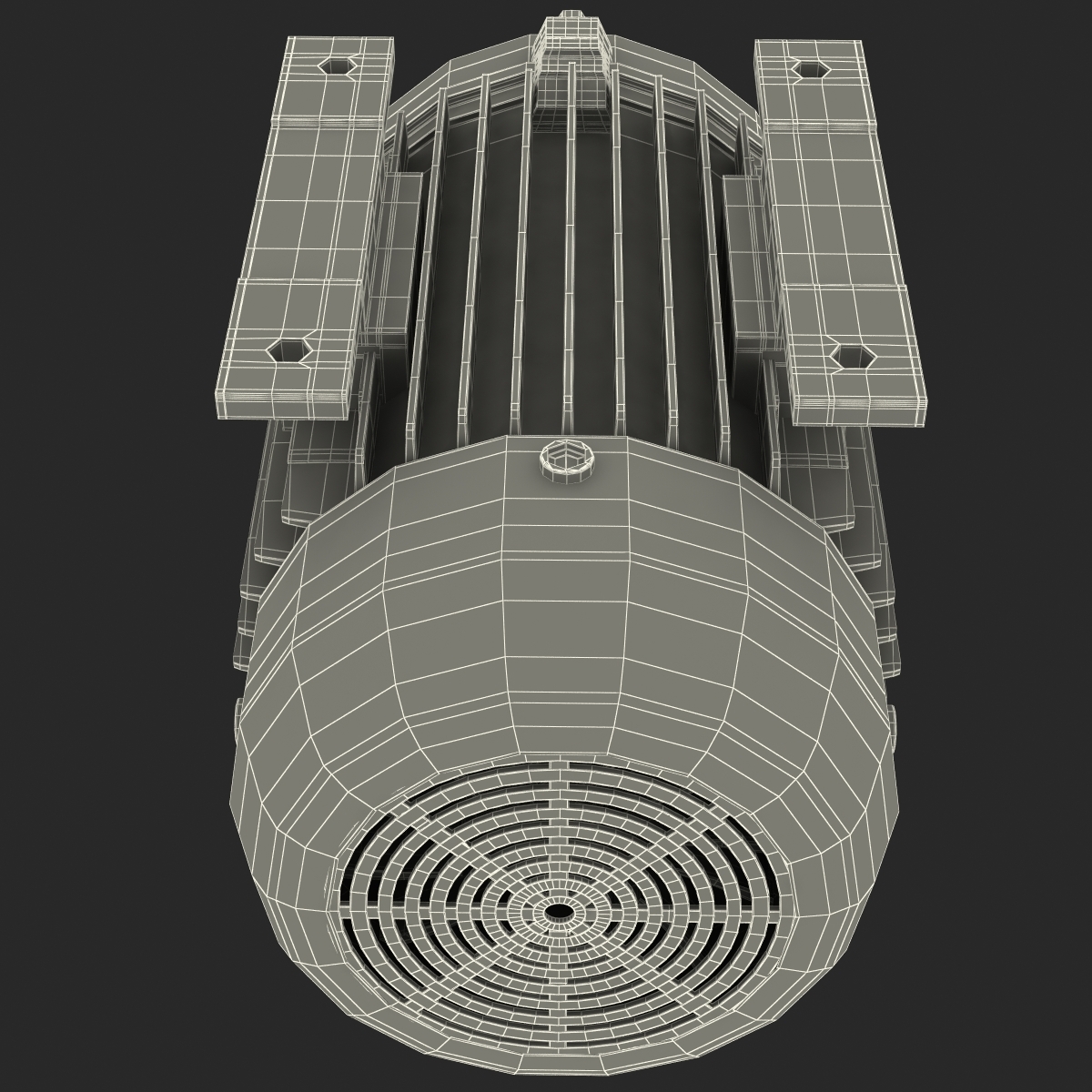 electric motor 3d model