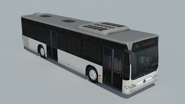 mercedes benz integro bus 3d max
