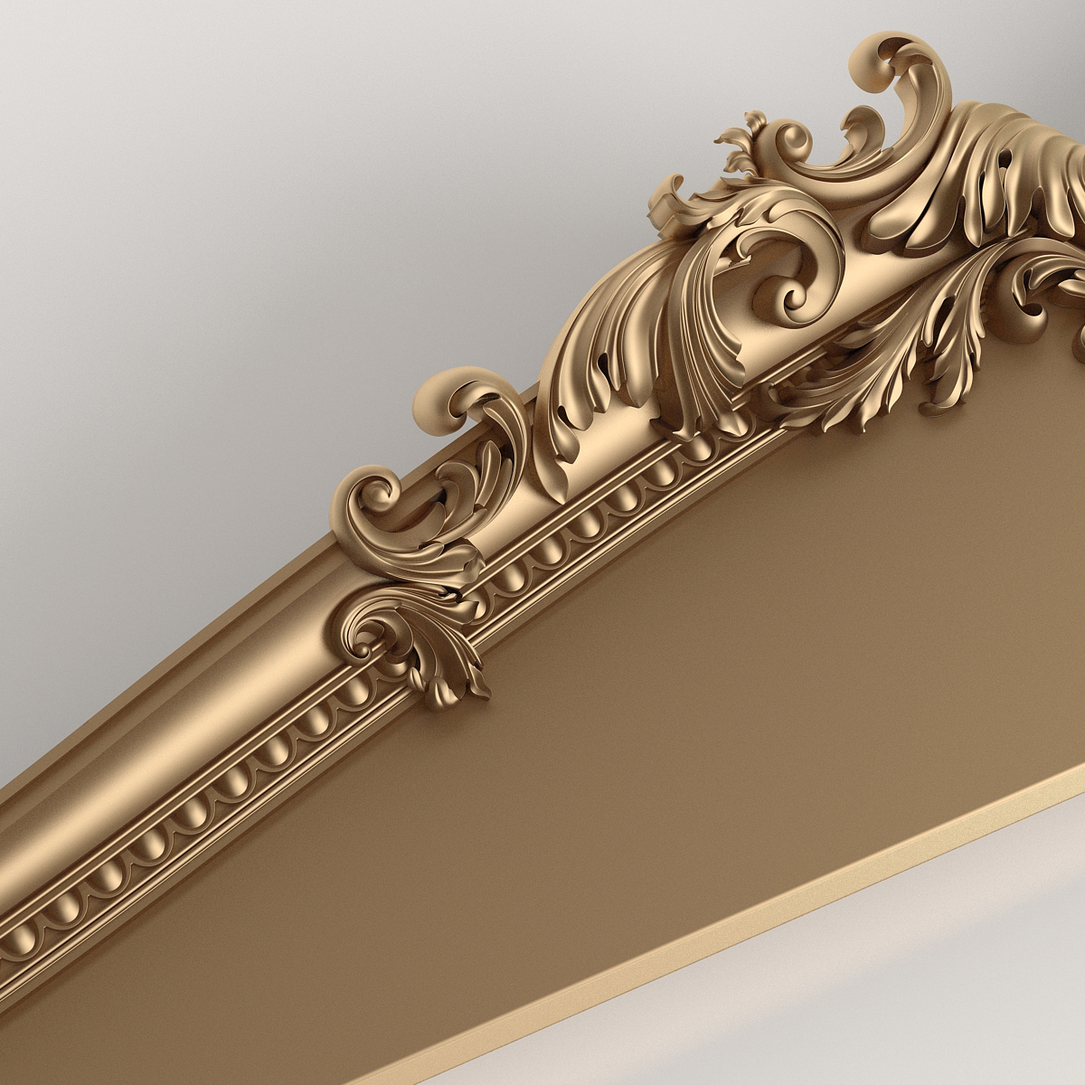 3ds max decorative cornice