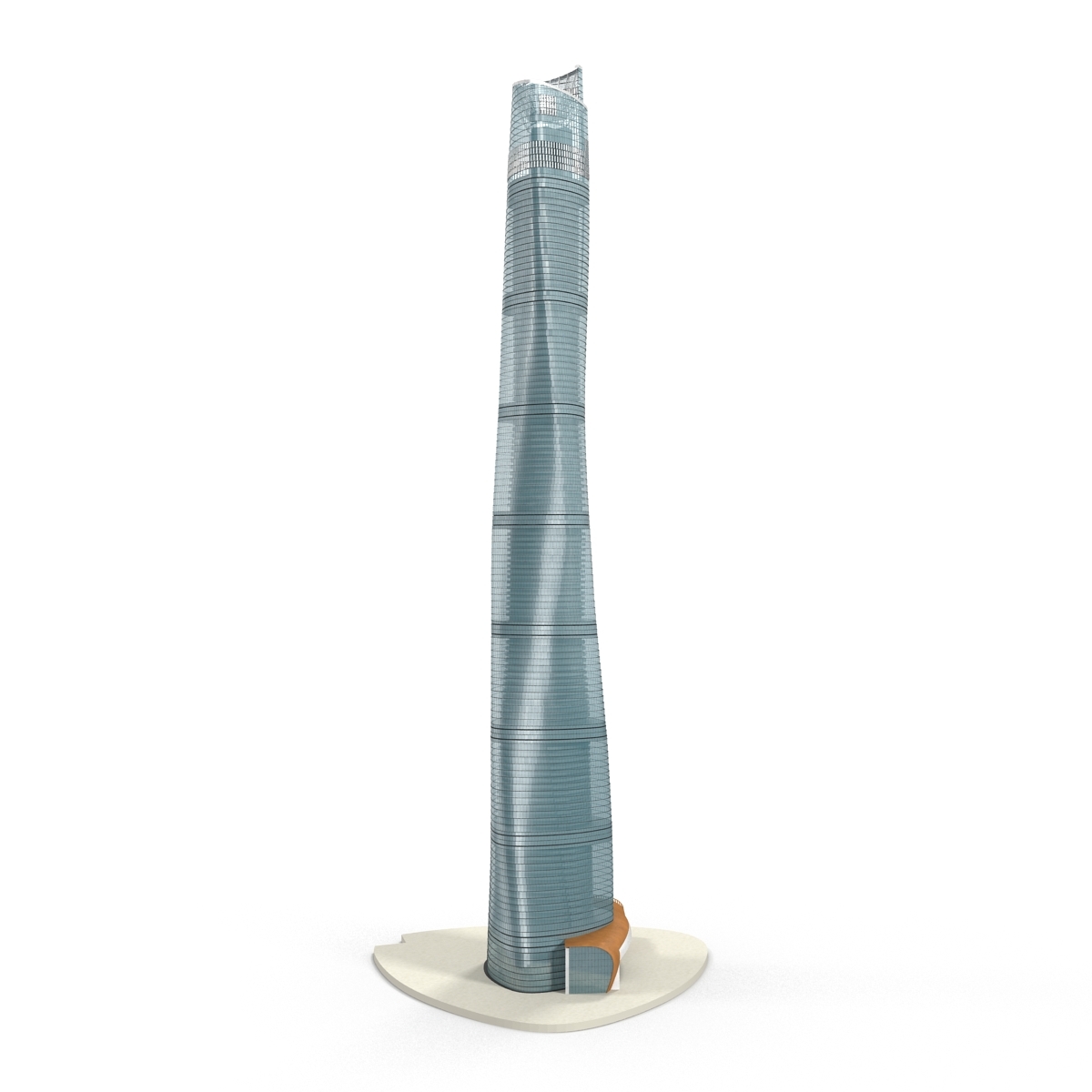 3d model shanghai tower china