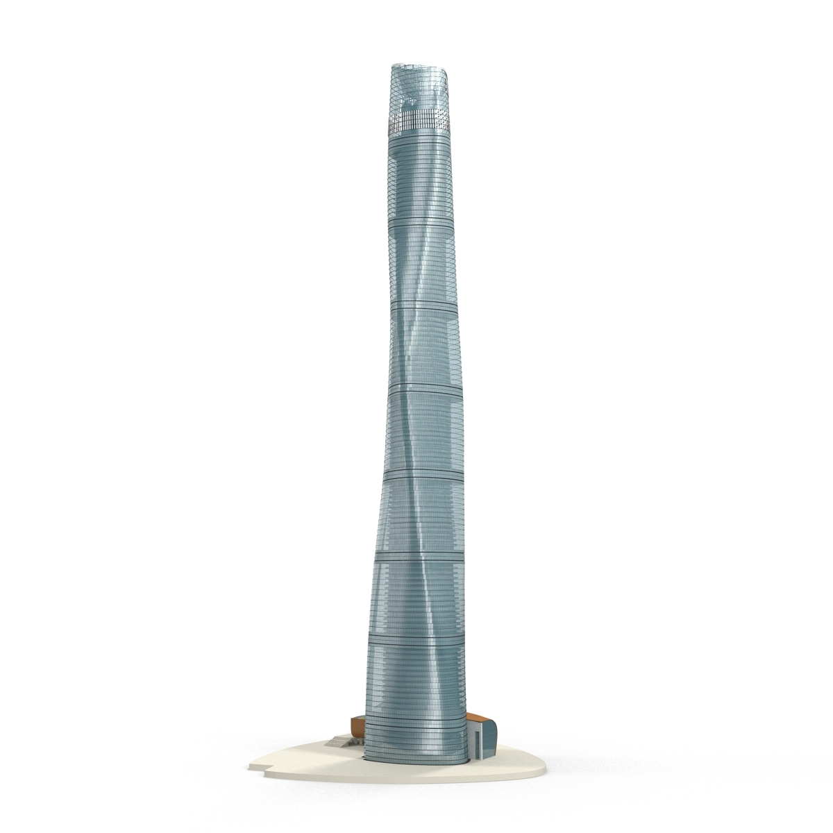 3d model shanghai tower china