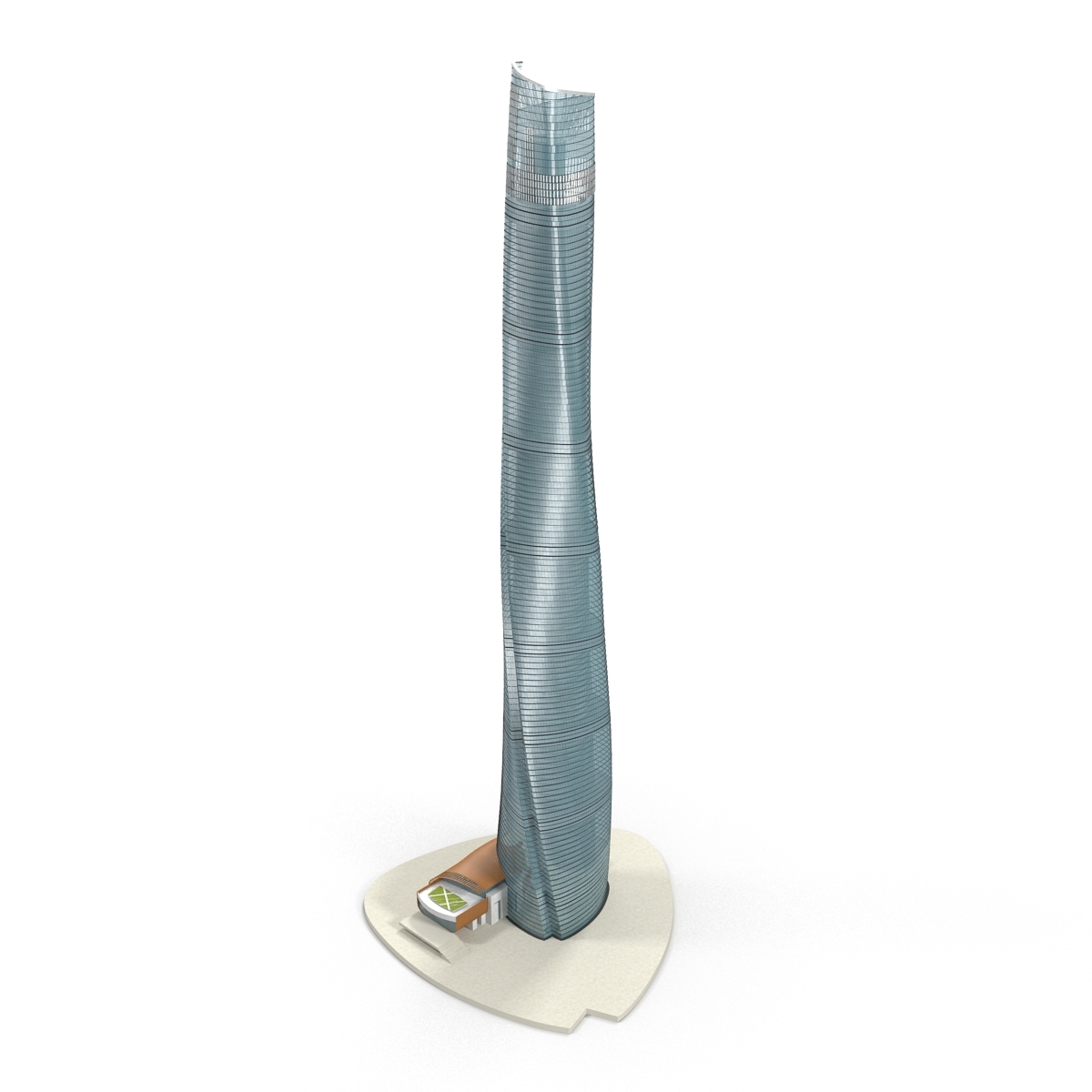 3d model shanghai tower china