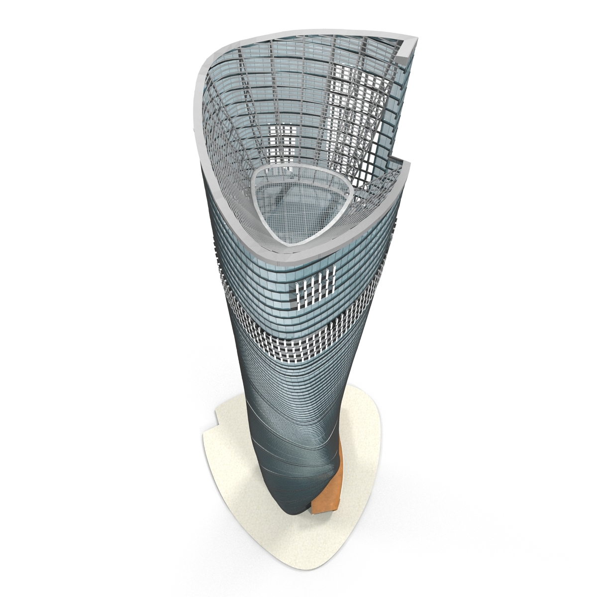 3d model shanghai tower china