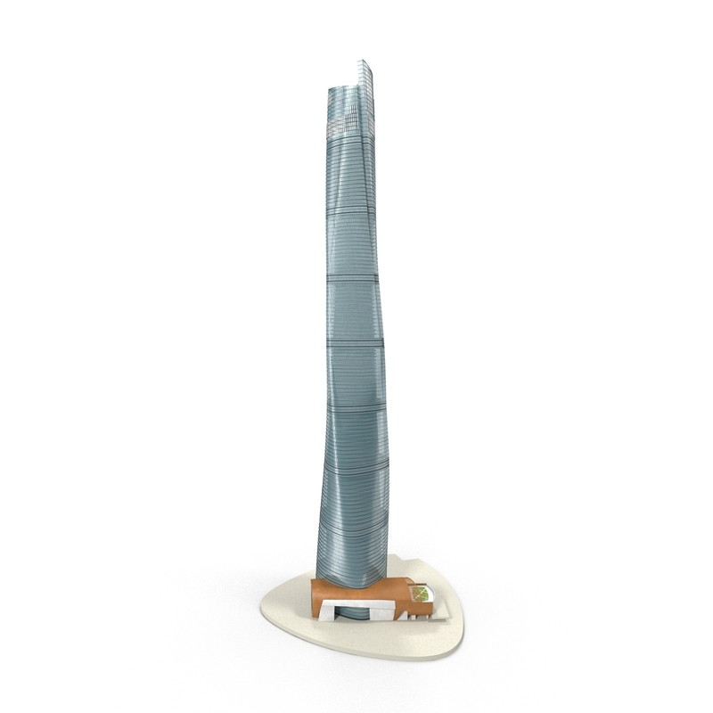 3d model shanghai tower china