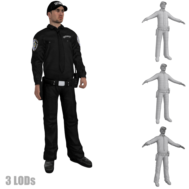 max rigged security guard s