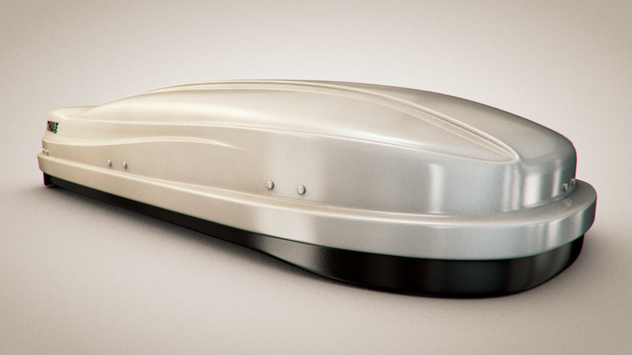 3d roof box roofbox model