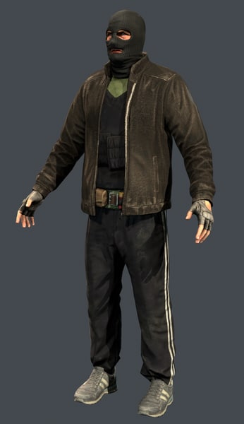 3D Robber Models | TurboSquid