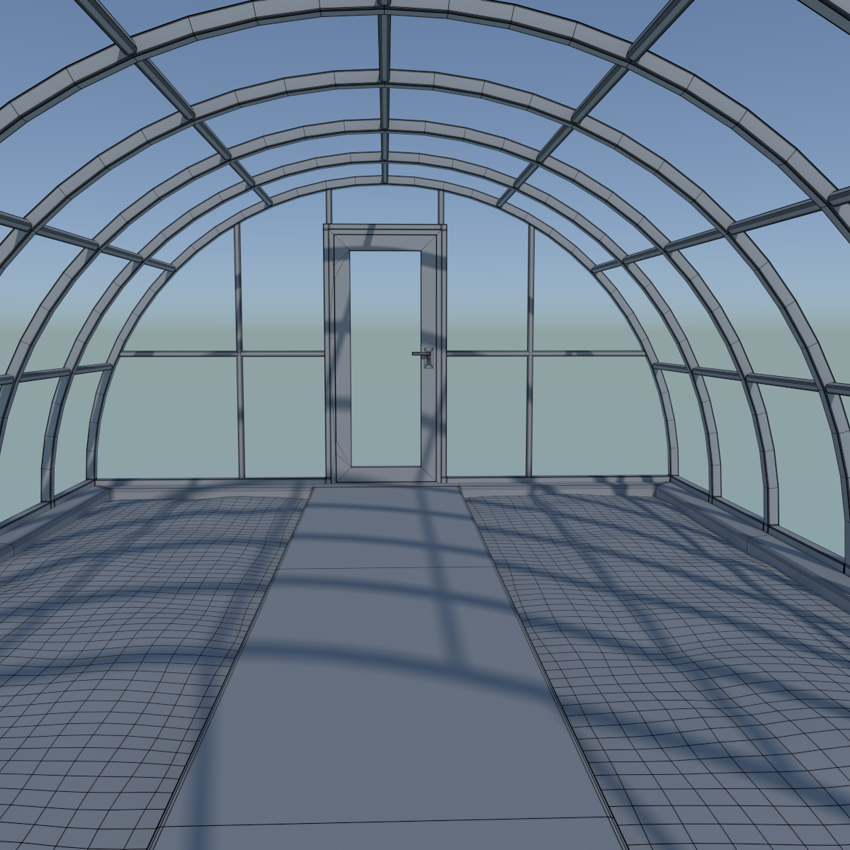 greenhouse green house 3d model