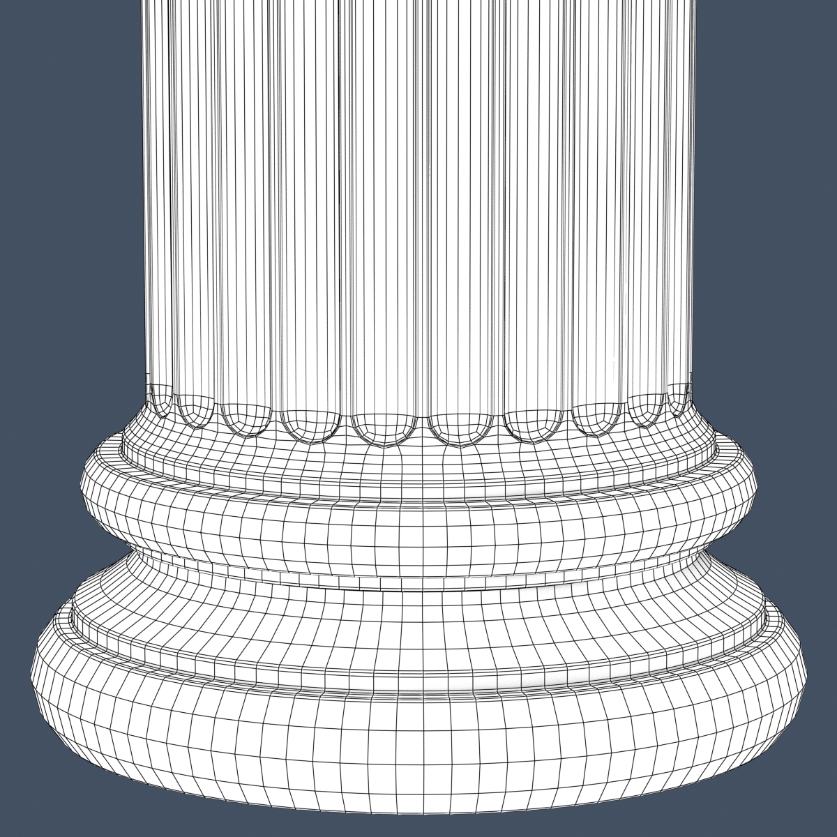 3ds max capital column