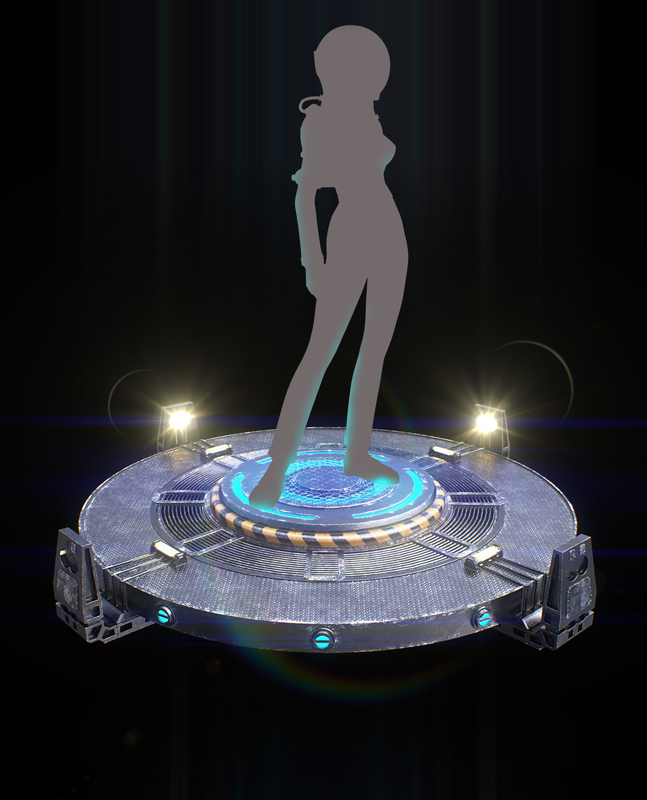 6 sci fi turntables obj