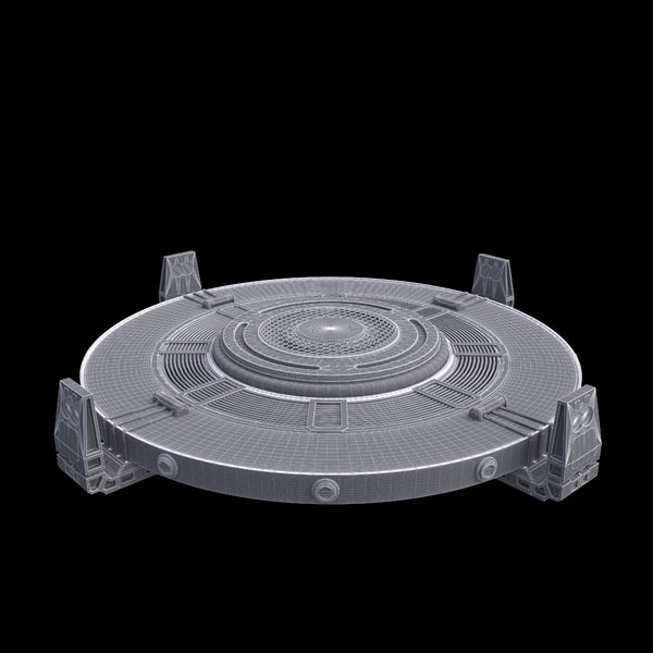 6 sci fi turntables obj
