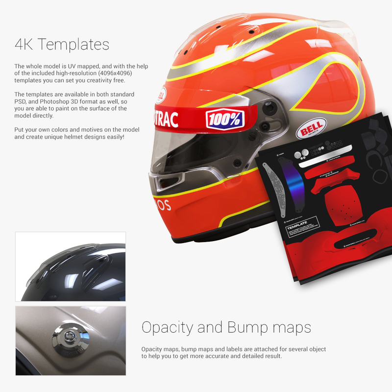 racing helmet bell hp7 max