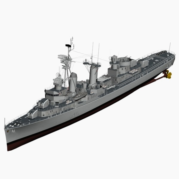 battlecruiser ersatz yorck class 3d model