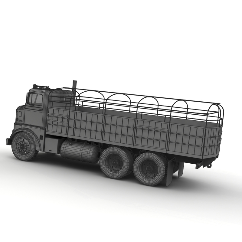 3d model 280 cattle truck