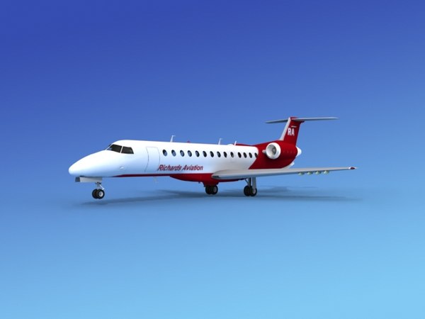3d model embraer erj