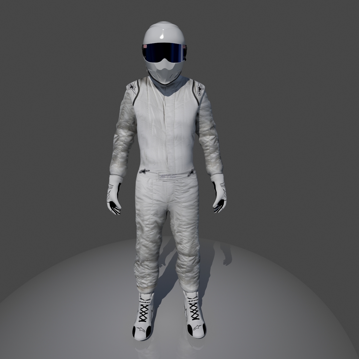 gear stig 3d model