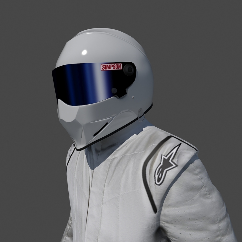 gear stig 3d model