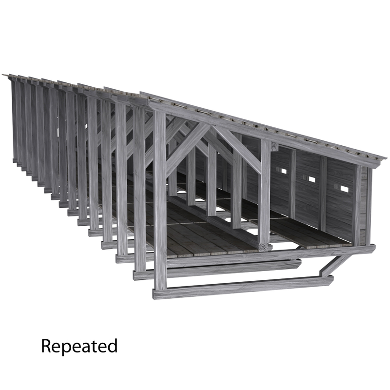 hoarding section 3d obj