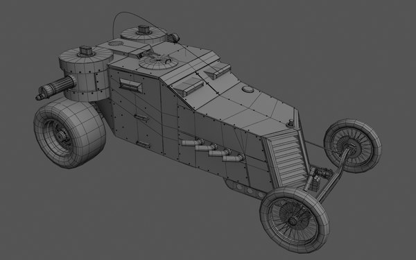 3dsmax armored car