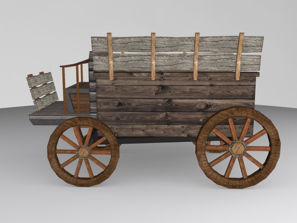 Transporte Medieval Low-Poly Modelo 3D - TurboSquid 906354