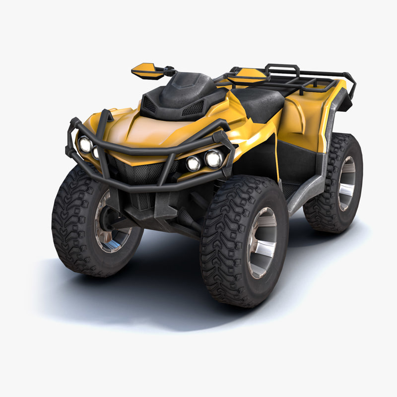 atv vehicle 3d 3ds