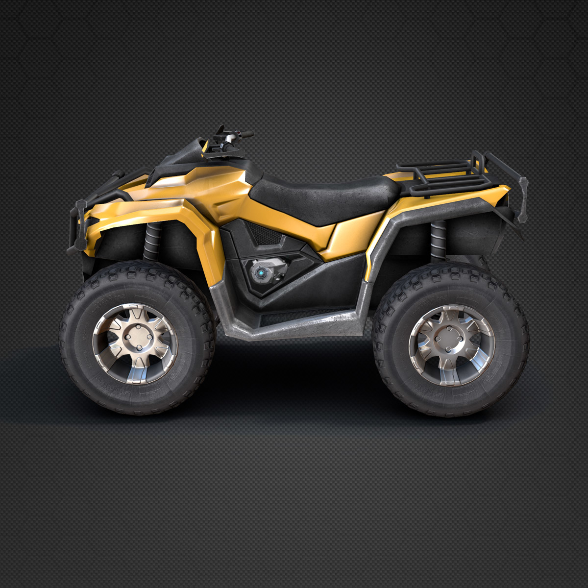 atv vehicle 3d 3ds