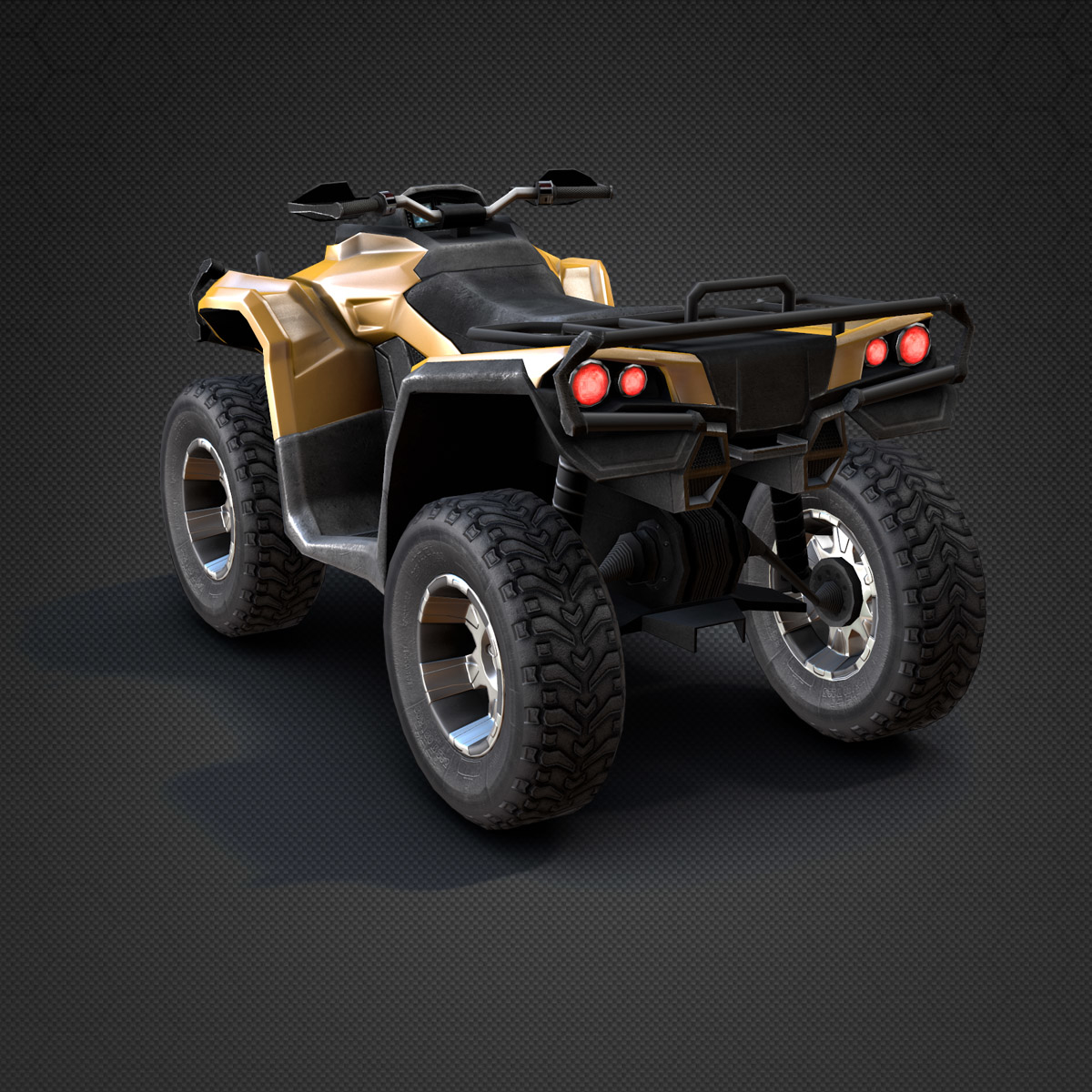 atv vehicle 3d 3ds