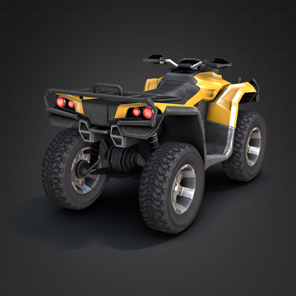 atv vehicle 3d 3ds