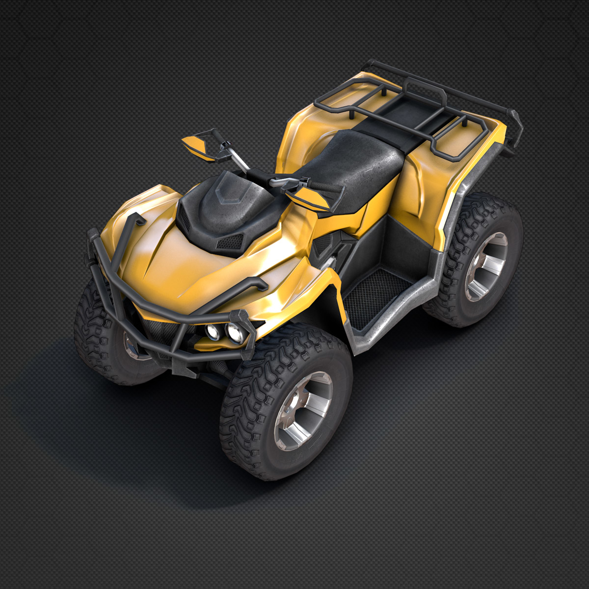 atv vehicle 3d 3ds