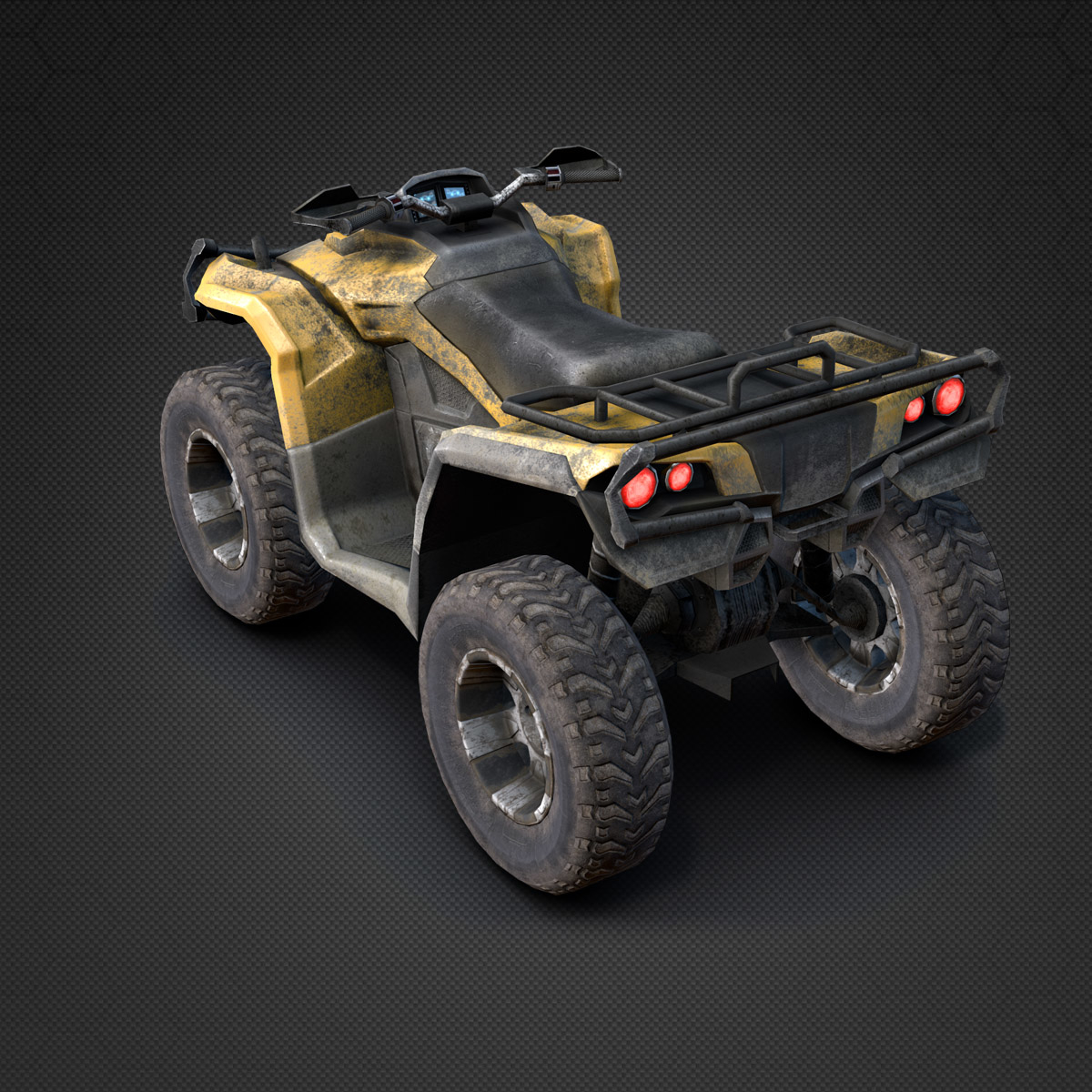 atv vehicle 3d 3ds