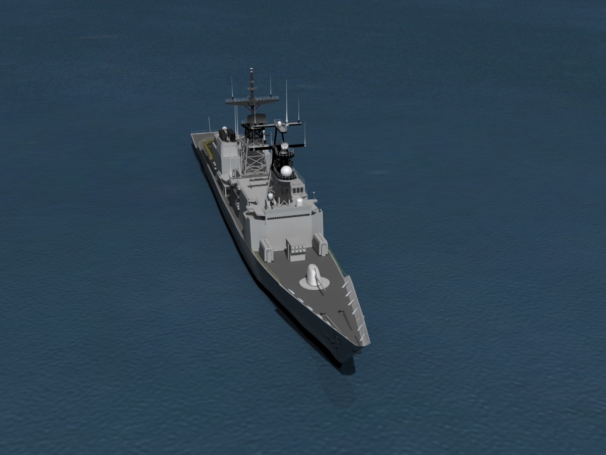 Destroyer Classe Kidd DDG 995 USS Scott Modelo 3D - TurboSquid 906816