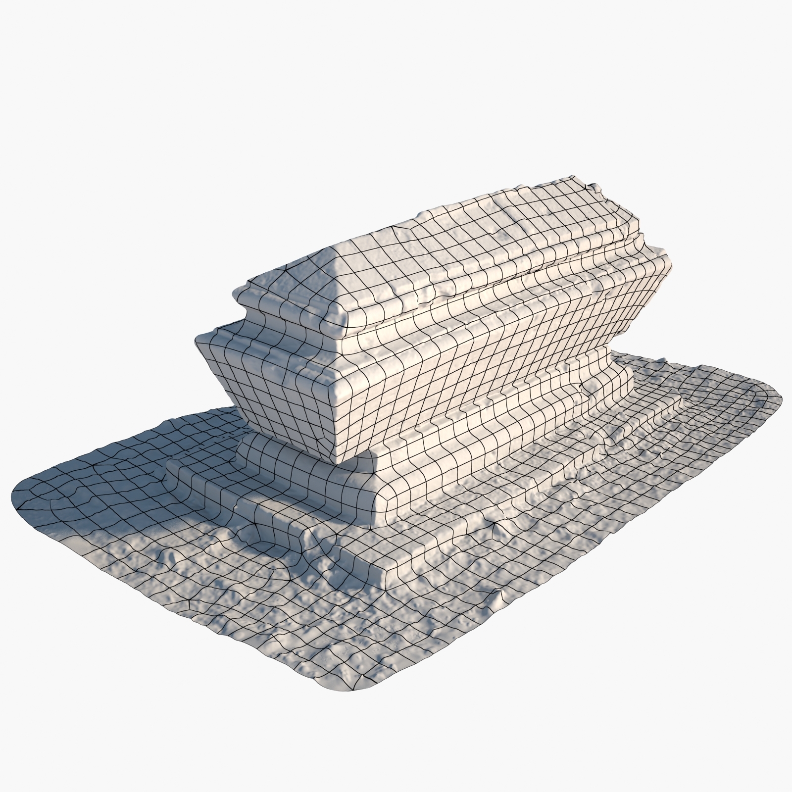 ancient tomb 3d model