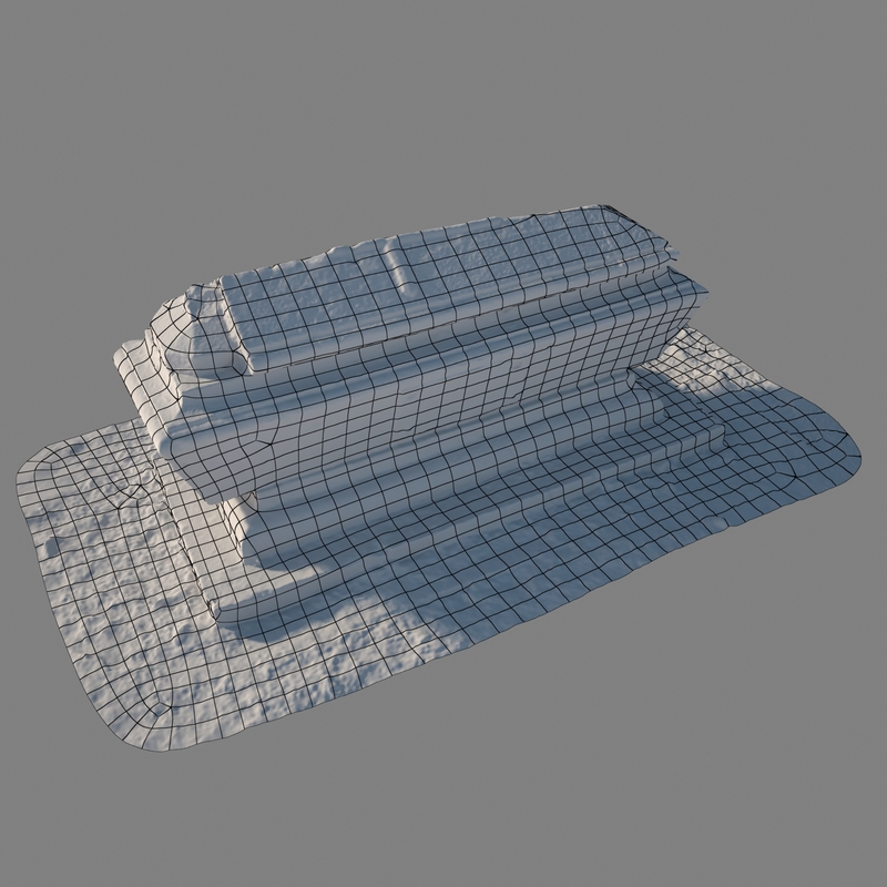 ancient tomb 3d model