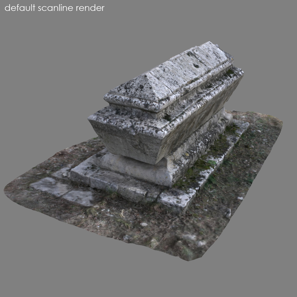 ancient tomb 3d model