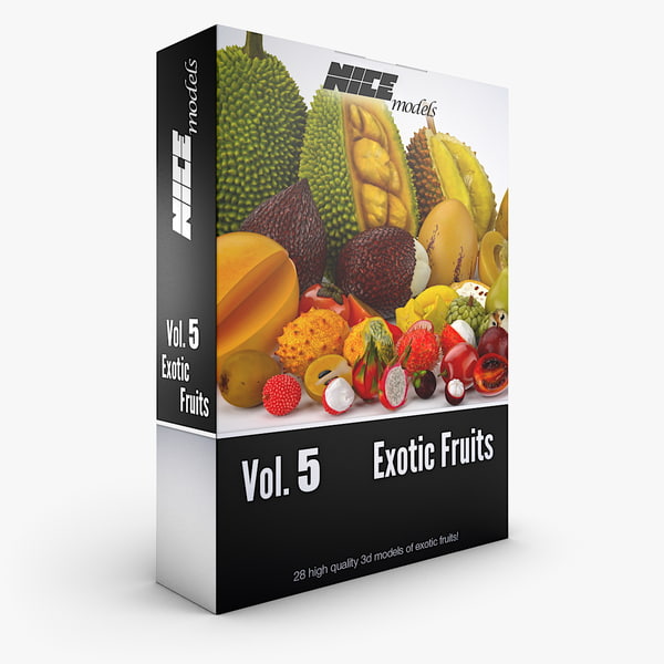 3d model realistic dragonfruit real fruit