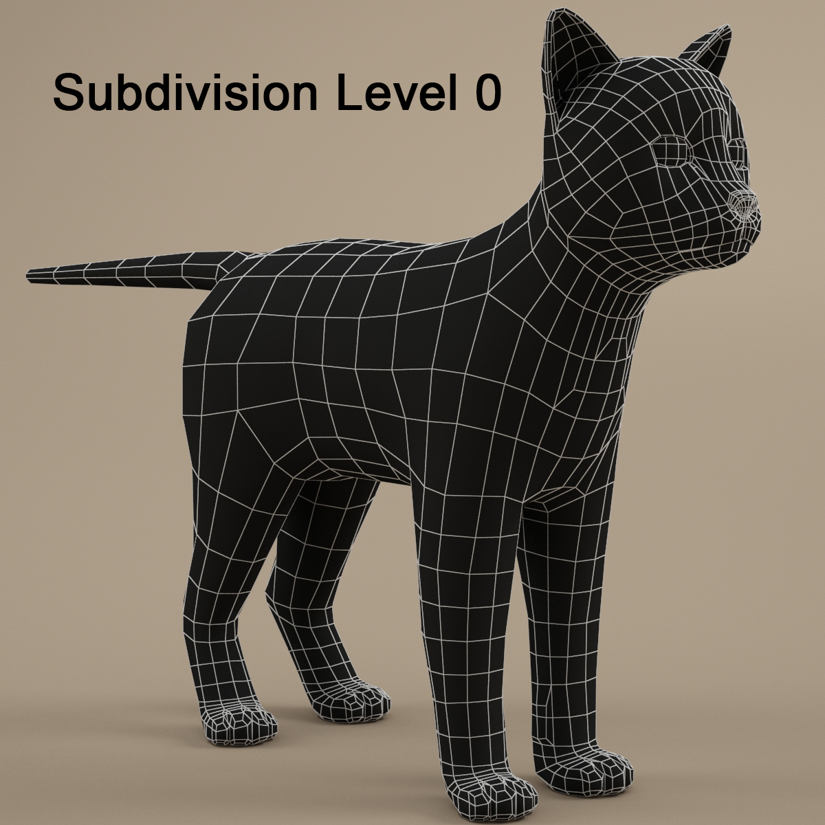 modelo 3d Gato - TurboSquid 907209