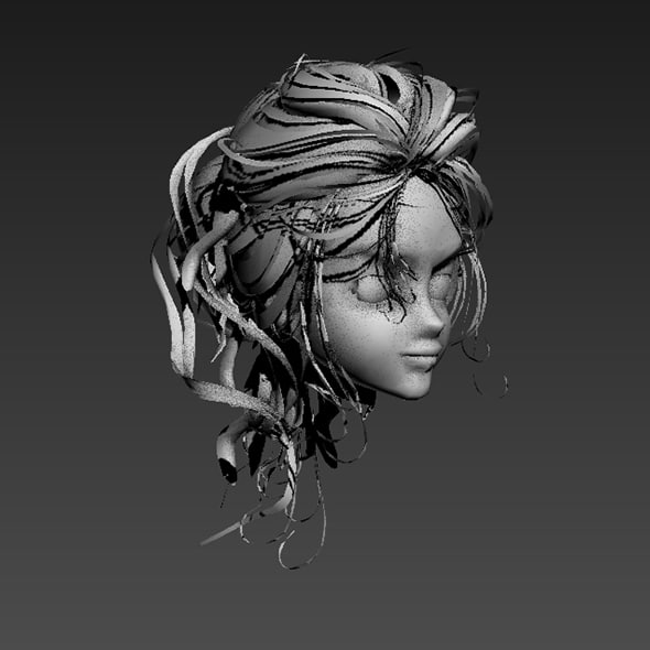 hair animation max free