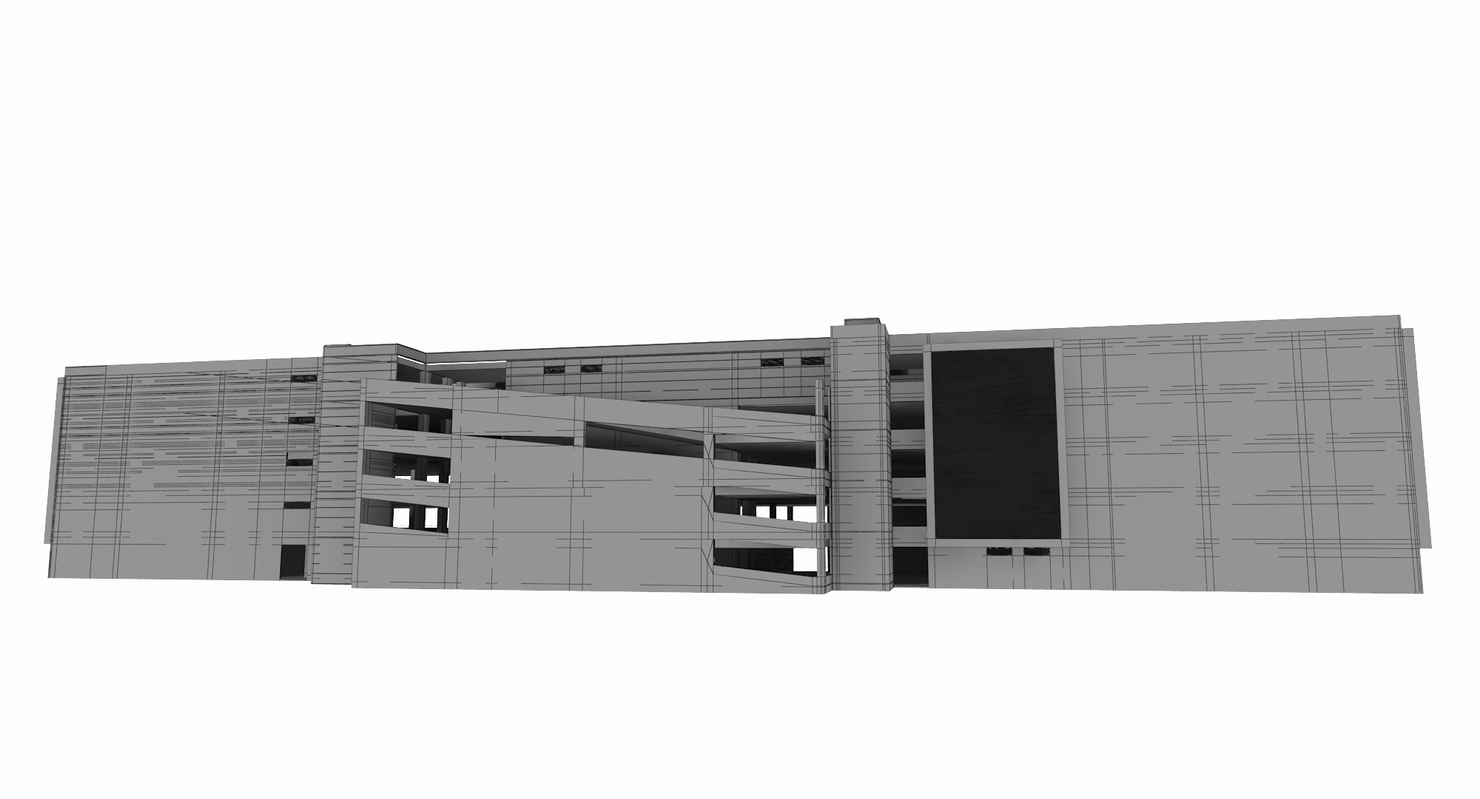 parking building 3d model